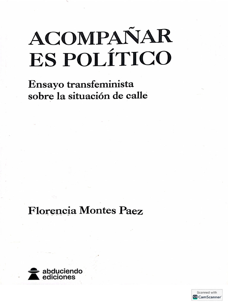 Acompañar Es Político, Florencia Montes Paez (Selección Aula ...