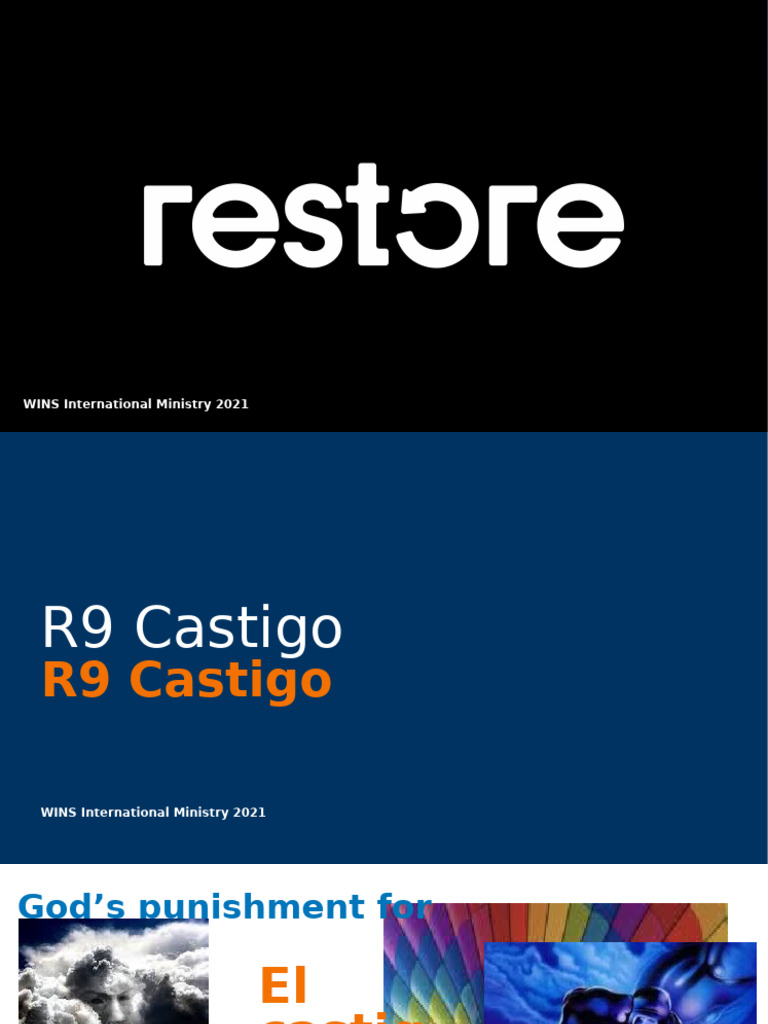 Restore | PDF | Jesús | Dios