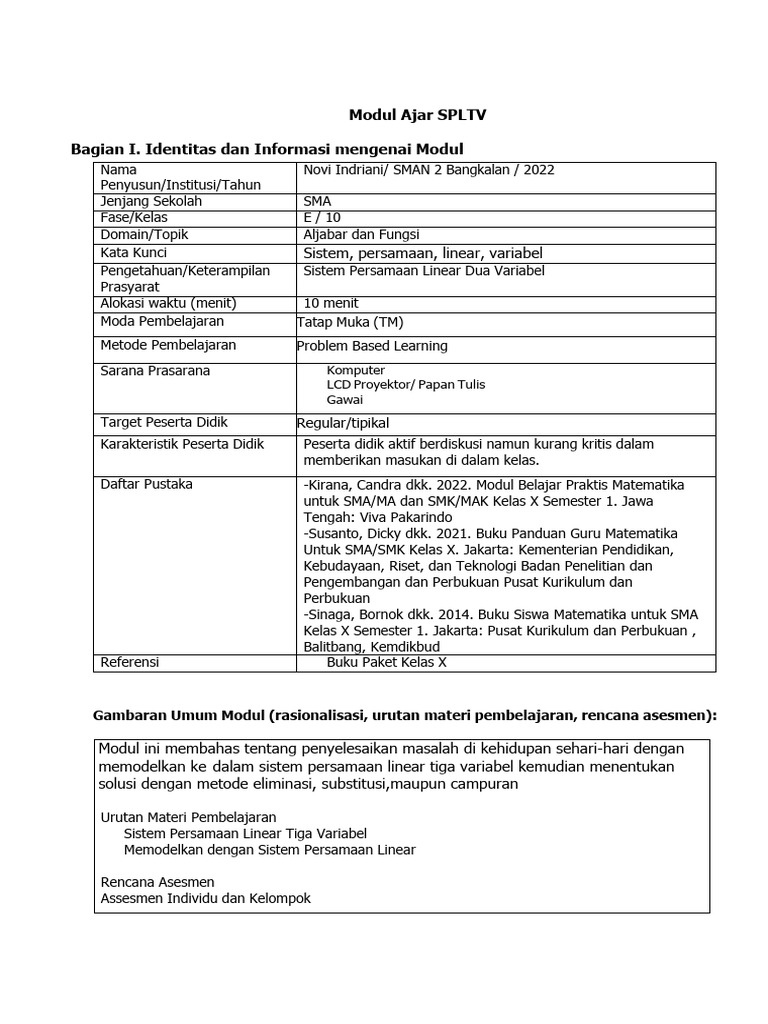 Contoh LKPD | PDF | Karier & Perkembangan | Metode & Bahan Ajar