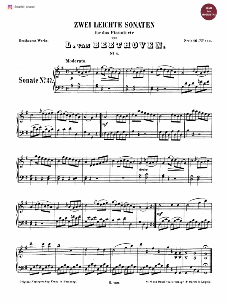 D7 - Sonatina Beethoven | PDF