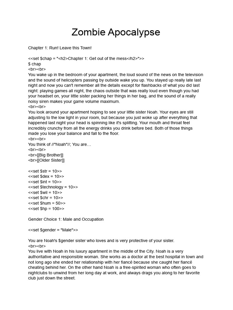 Zombie Apocalypse English | PDF | Shotgun | Zombies