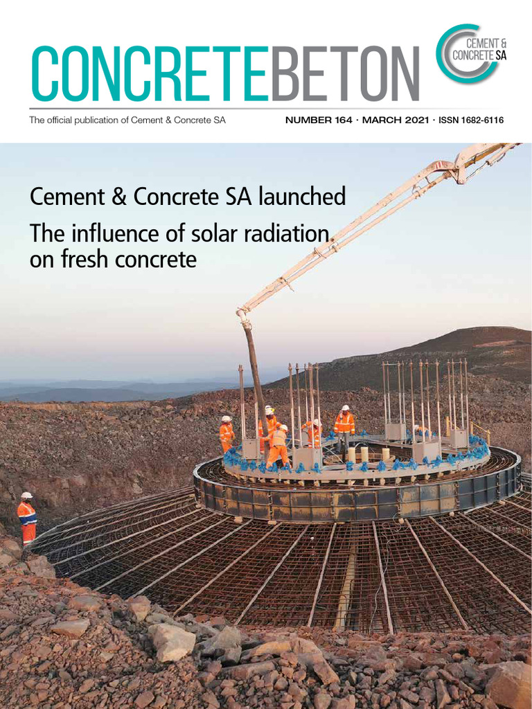 Kearsley on Concrete Research Advances | PDF | Concrete | Sun