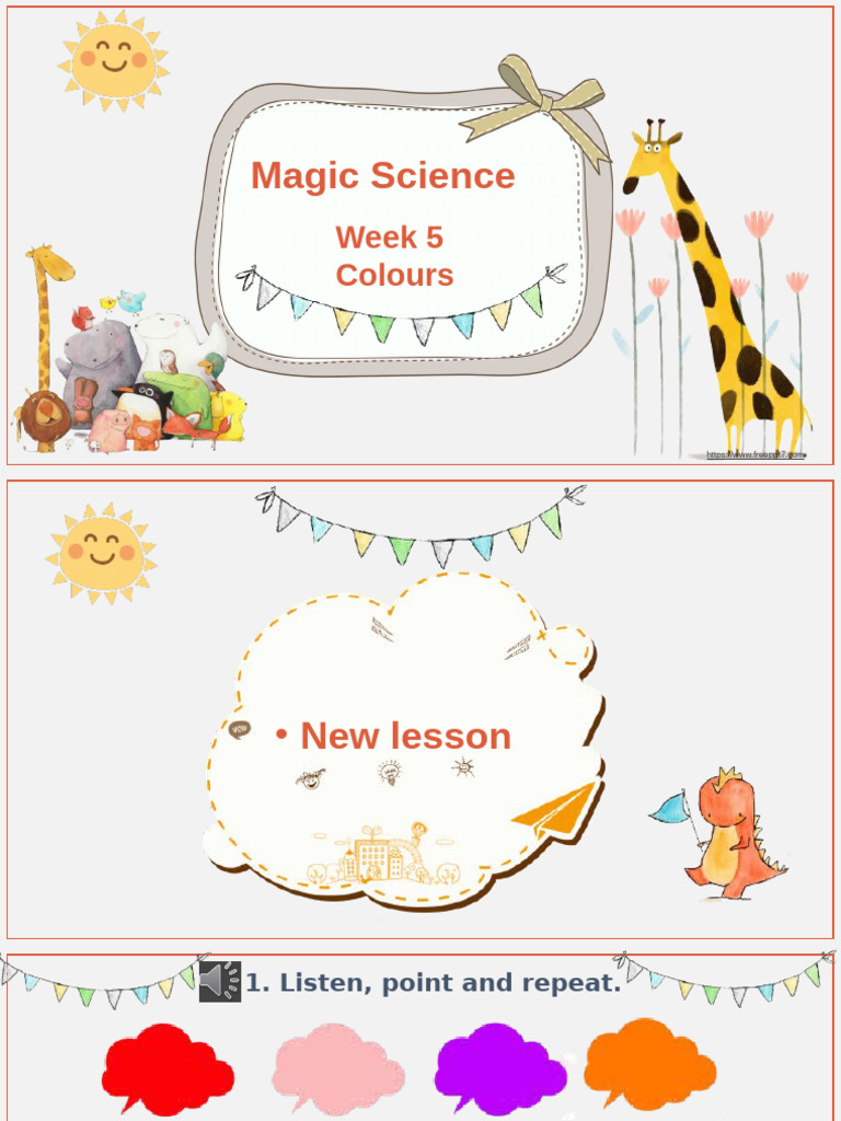 Magic Science Week 1 - Grade 2,3 | PDF | Artistic Techniques | Visual ...