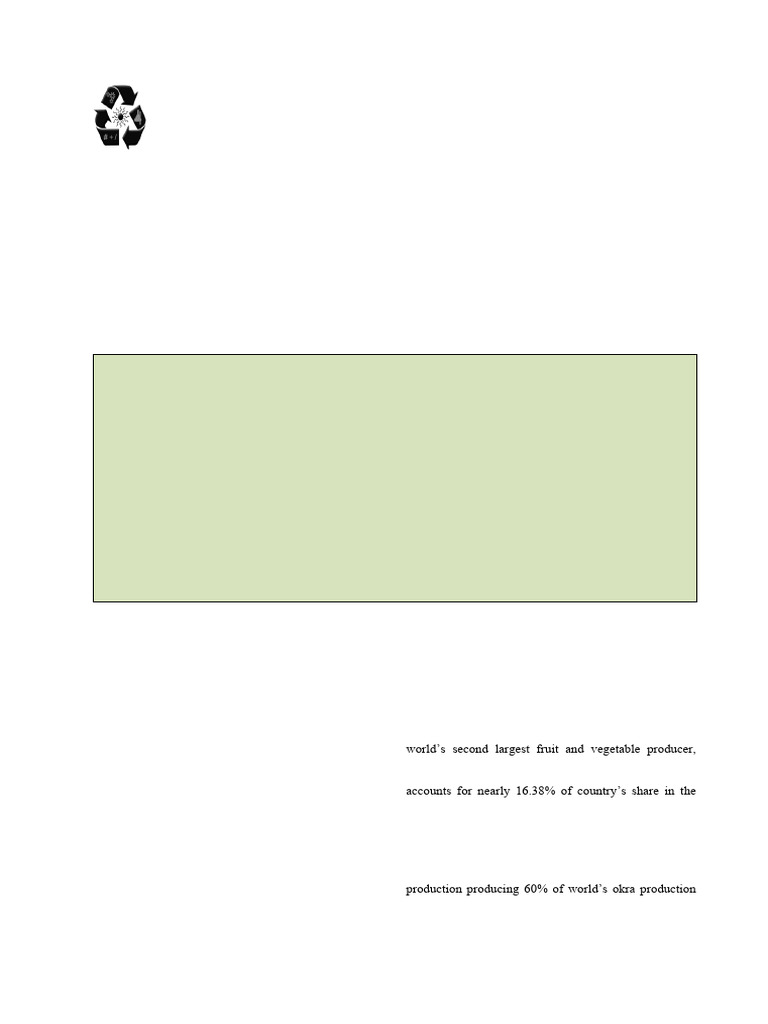 Integrated Nutrient Management for Okra Yield | PDF | Fertilizer | Soil