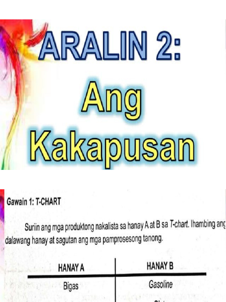 Aralin 2 | PDF