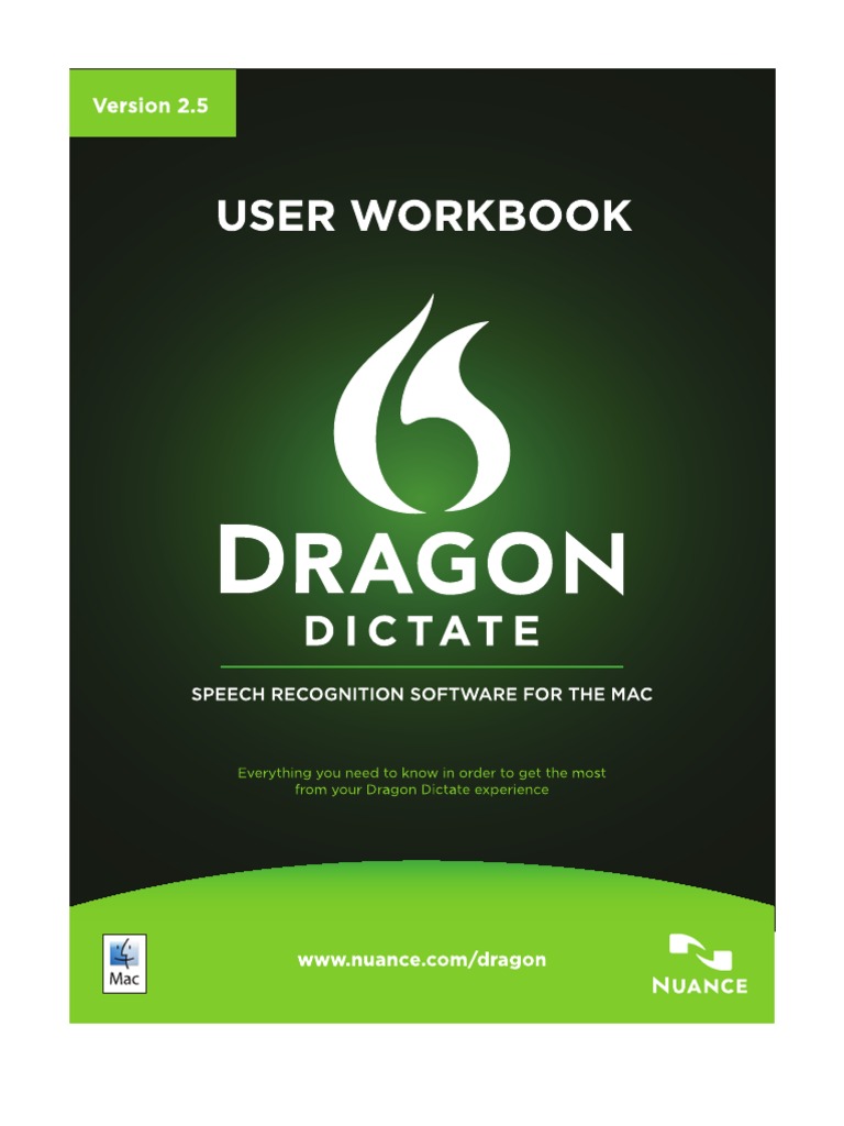 Dragon Dictate Manual | PDF | Keyboard Shortcut | Speech Recognition