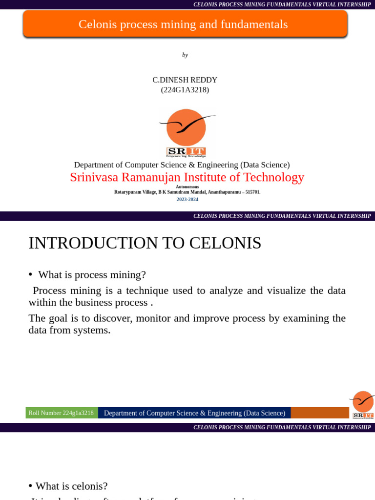 224G1A3218 Celonis | PDF | Data Science | Computer Science