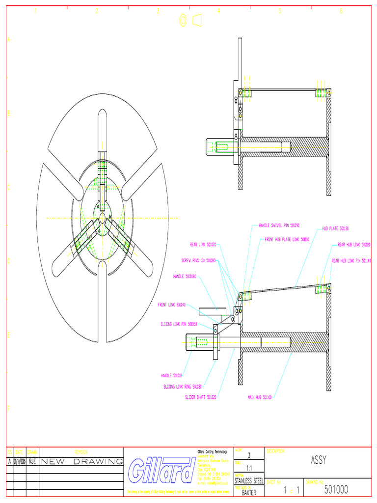 Collapsible Mandrel Drawing | PDF