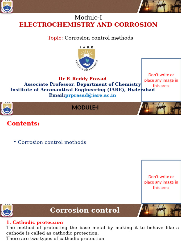 66fa4bd9724a0 PPT | PDF | Corrosion | Anode