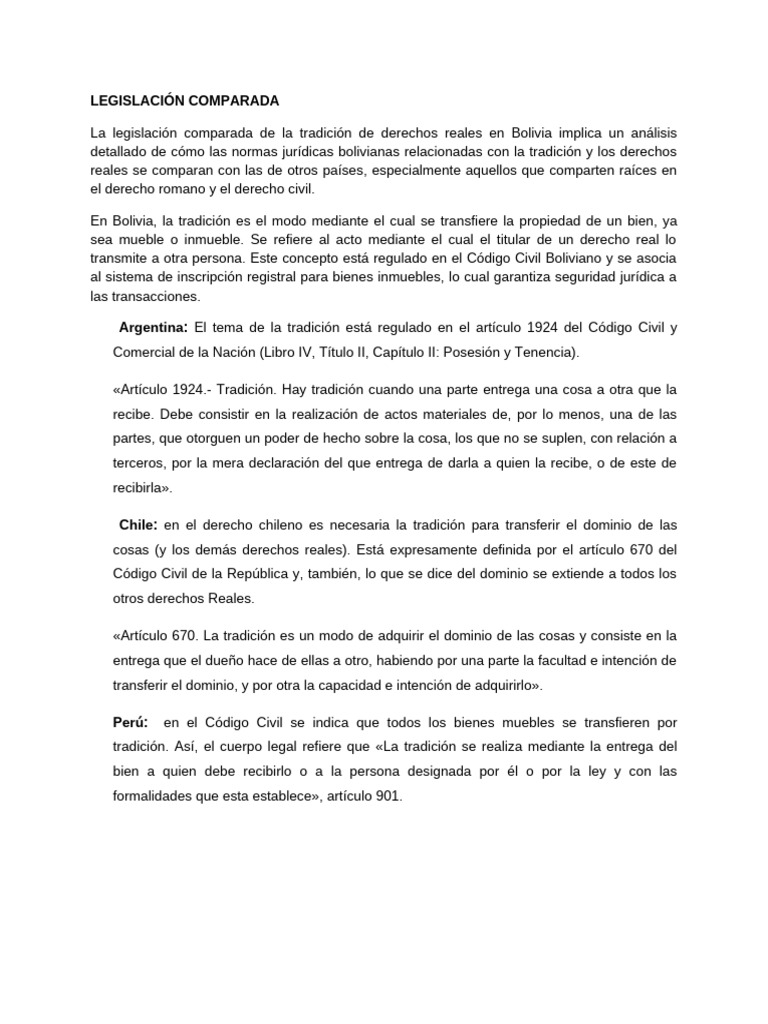 Legislación Comparada-1 | PDF | Ciencias sociales