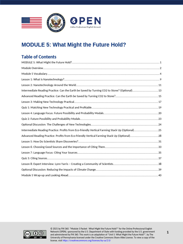 STEM Module 5 Packet | PDF | Nanotechnology
