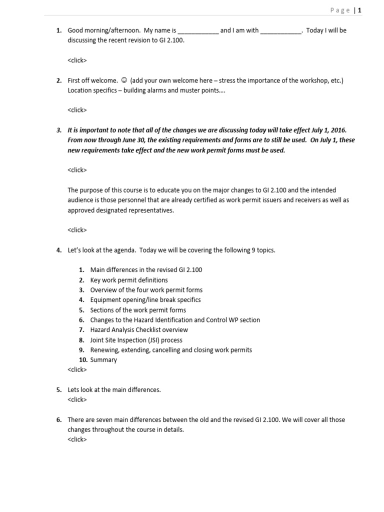 WPR Updated Instructor Notes PDF Free | PDF | Fires | Personal ...