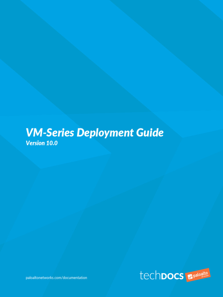 VM-Series Deployment Guide | PDF | Hyper V | Open Stack