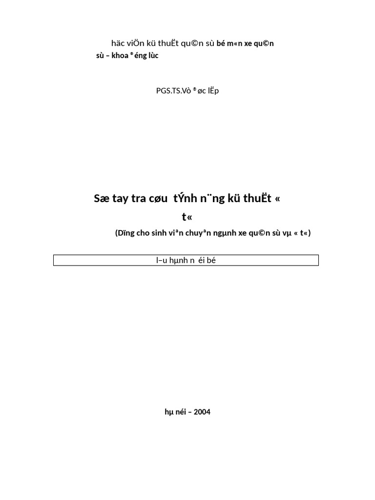 So Tay Tra Cuu TNKT Oto | PDF