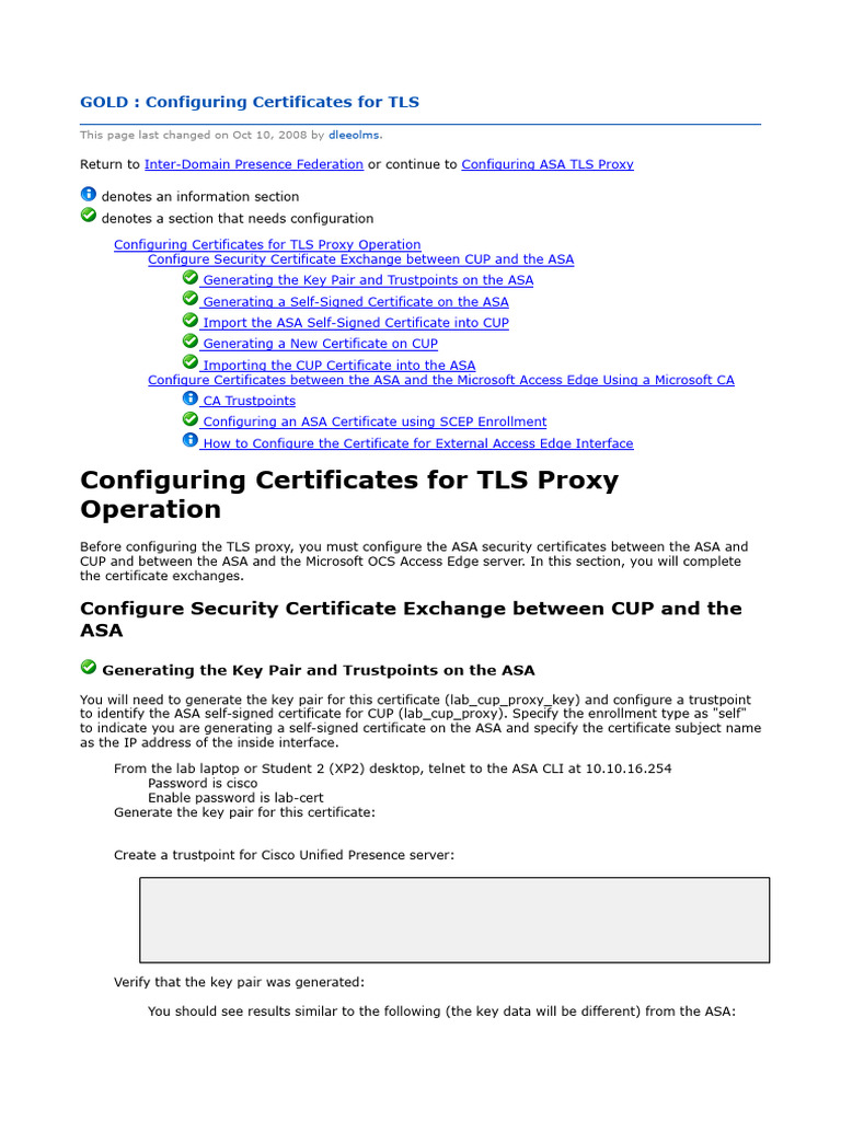 Inter Domain Presence Federation Part 3 | PDF | Public Key Certificate | Proxy Server