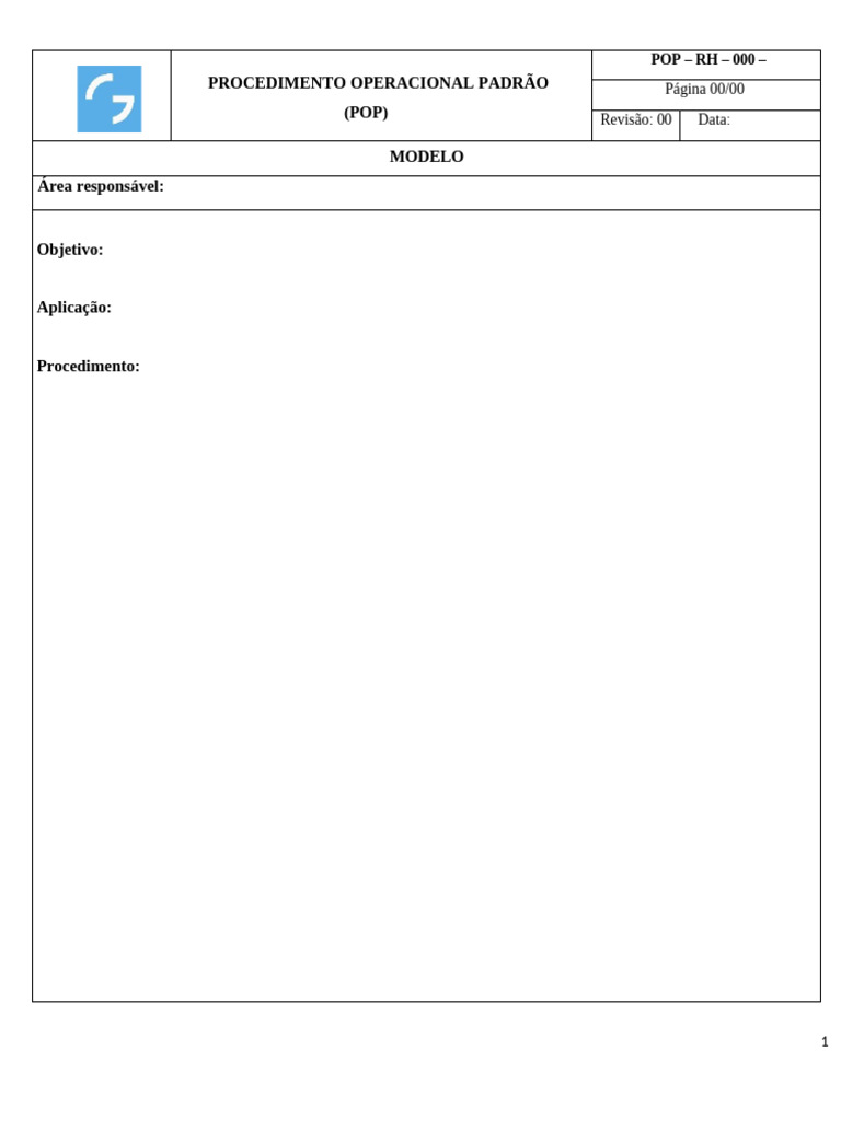 POP - RH - 000 - Modelo | PDF