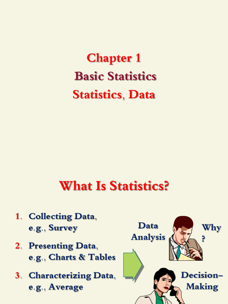0000 Statistics Lecture 1 | PDF | Statistics | Survey Methodology