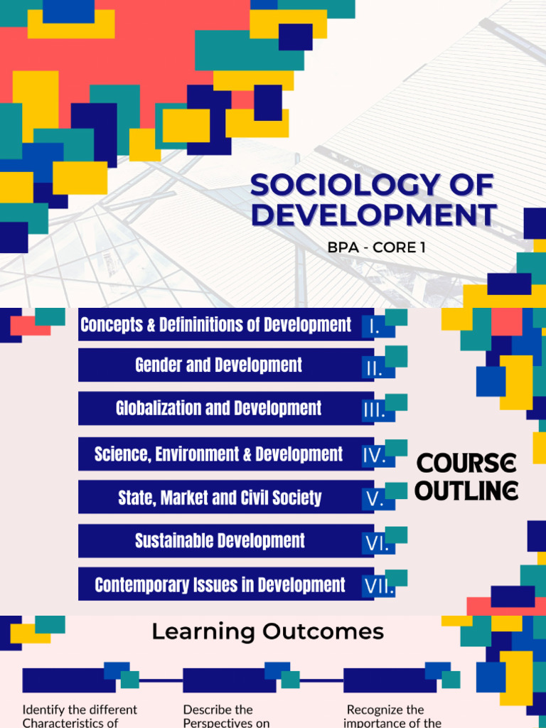 Socdev Definitions and Concepts of Dev | PDF | Third World | Capital ...