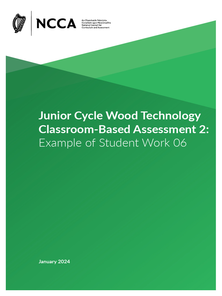 Wood Technology CBA Sample 6 | PDF