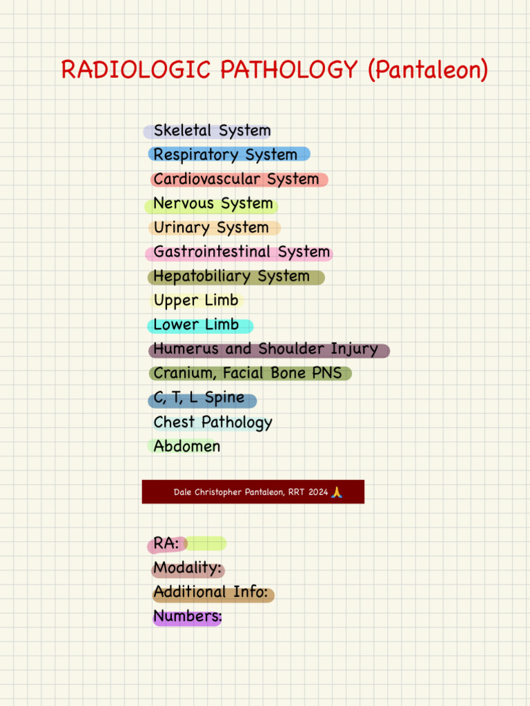 Radiologic Pathology | PDF | Lung Cancer | Kidney