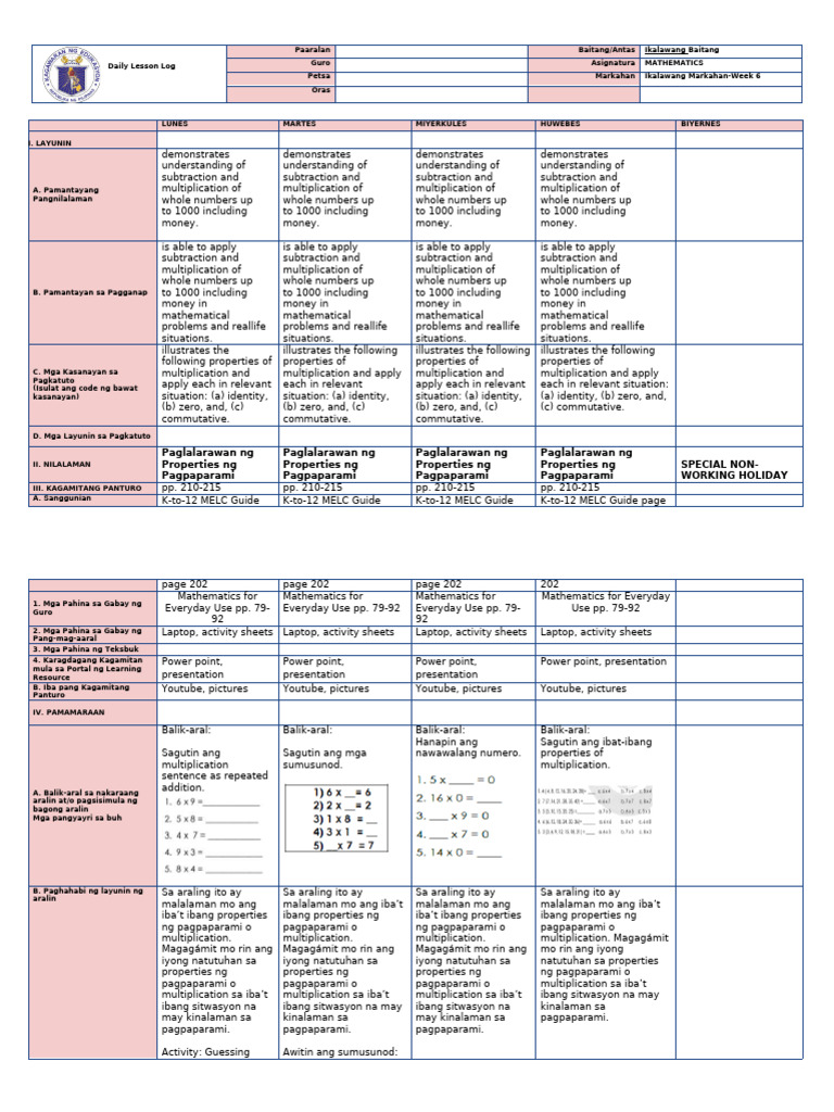 Q2-Week6-Dll Math 2 | PDF