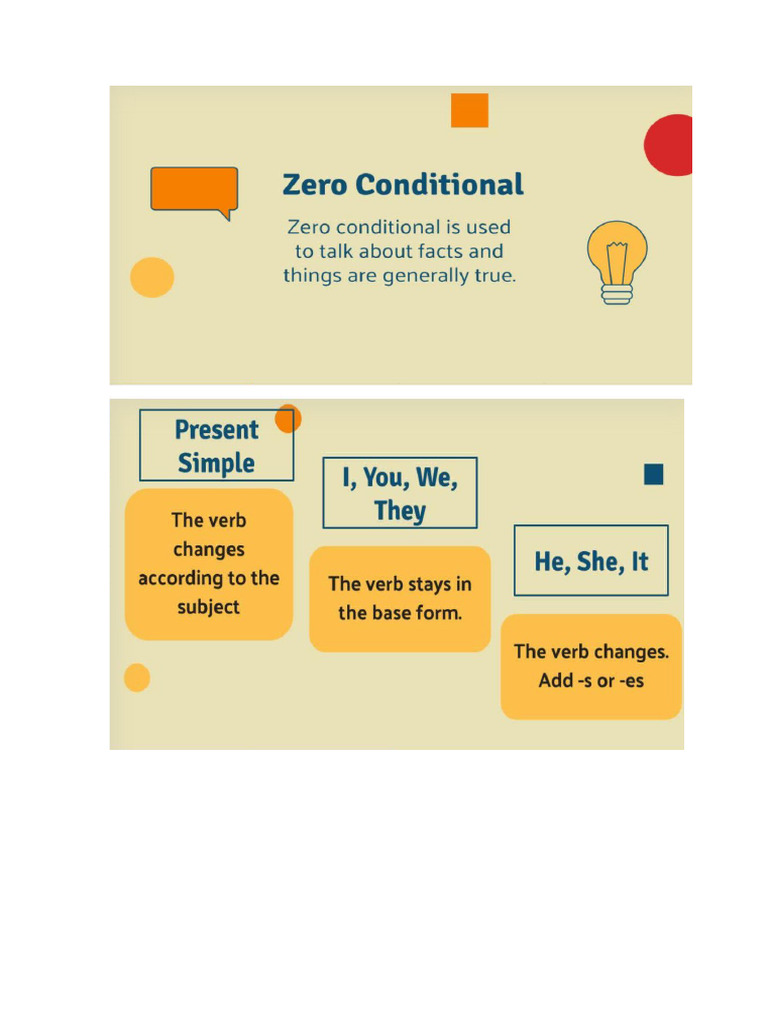 Zero Conditional Info | PDF