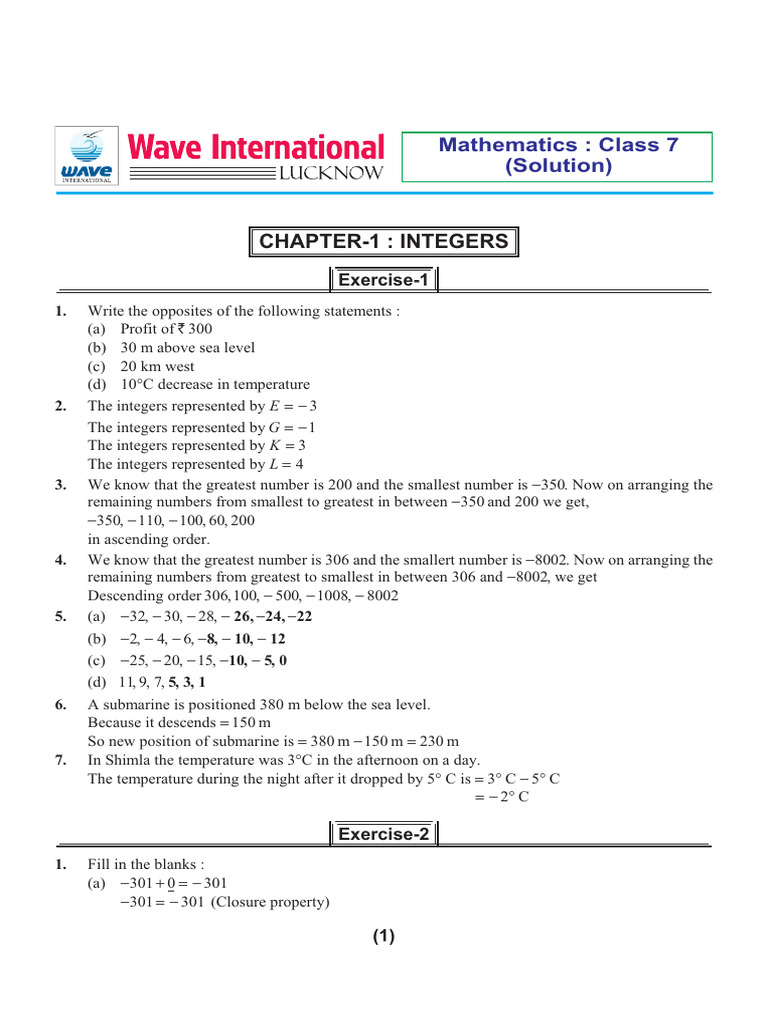 Math 7 | PDF | Length | Mathematical Concepts