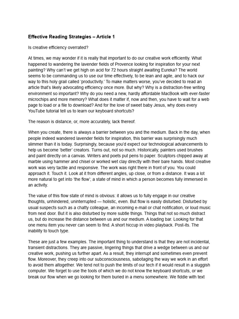 Verbal Ability - Basics 3 - Articles | PDF