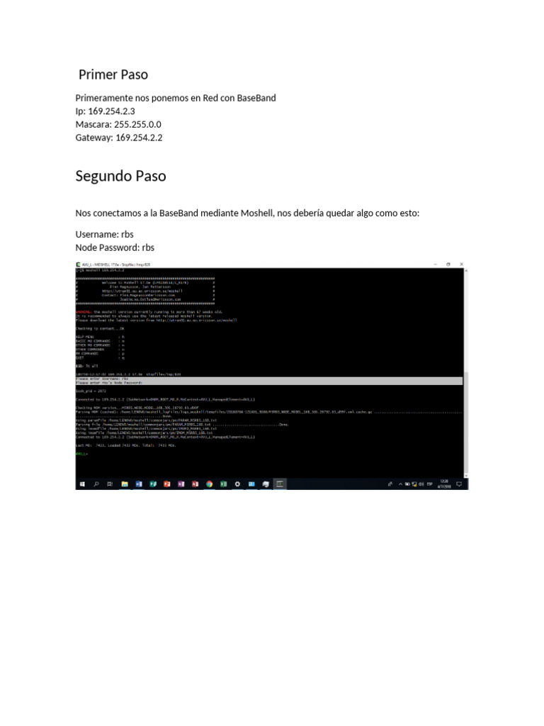 Sacar Backup de la BaseBand-1 | PDF