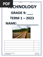Digital Technology Grade8 Test | PDF | Computer Hardware | Input/Output