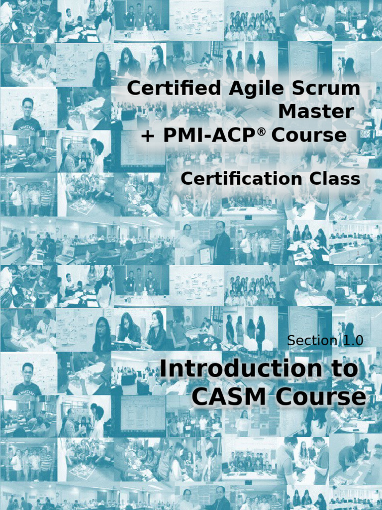 Casm Scrum 1 | PDF | Agile Software Development | Software Development Process