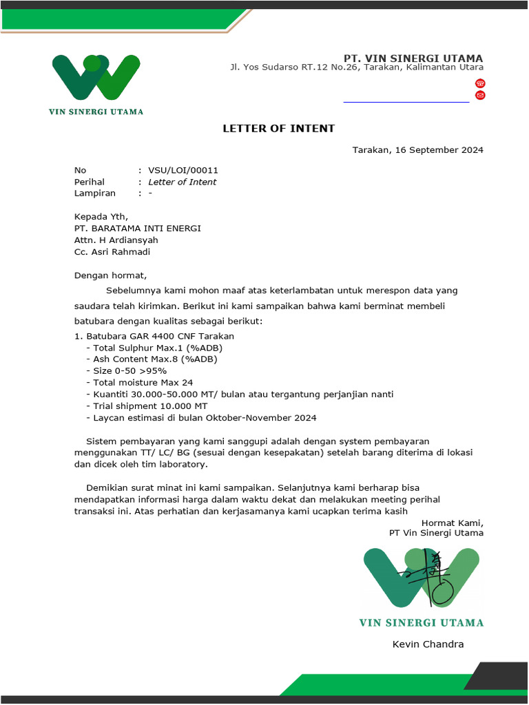 Vsu Bie Loi 011 0924 | PDF