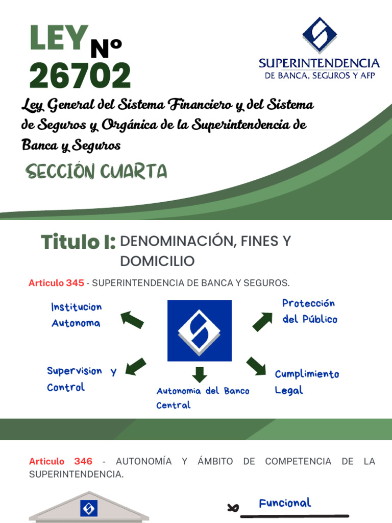 Ley 26708 - Equipo 6 | PDF | Seguro | Bancos