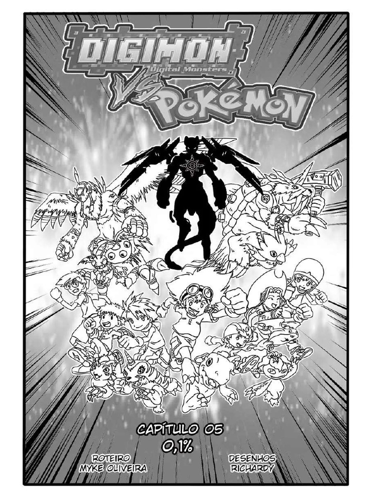 Digimon Vs Pokémon - Amostra Capítulo 5 | PDF