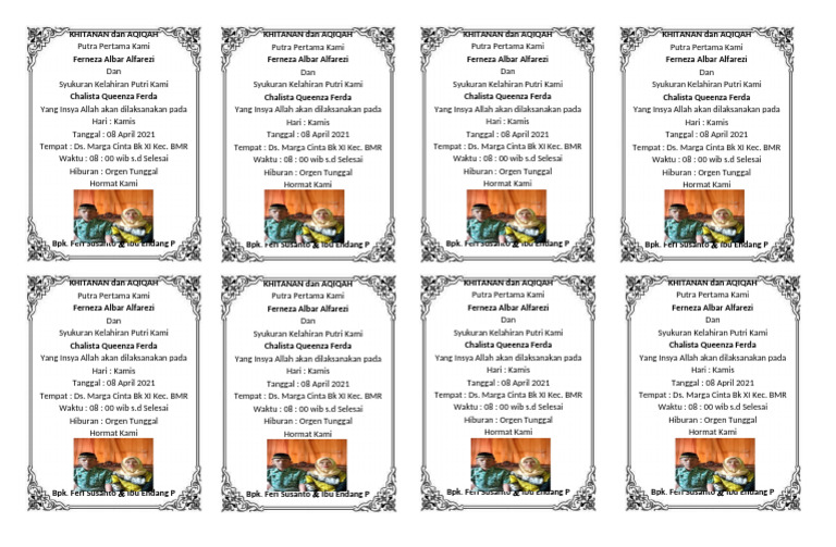 Undangan Punjungan | PDF