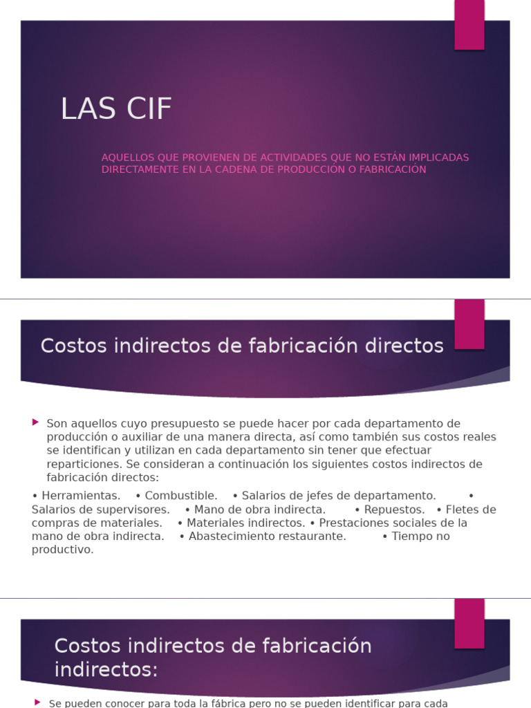 Las Cif | PDF | Costo | Presupuesto