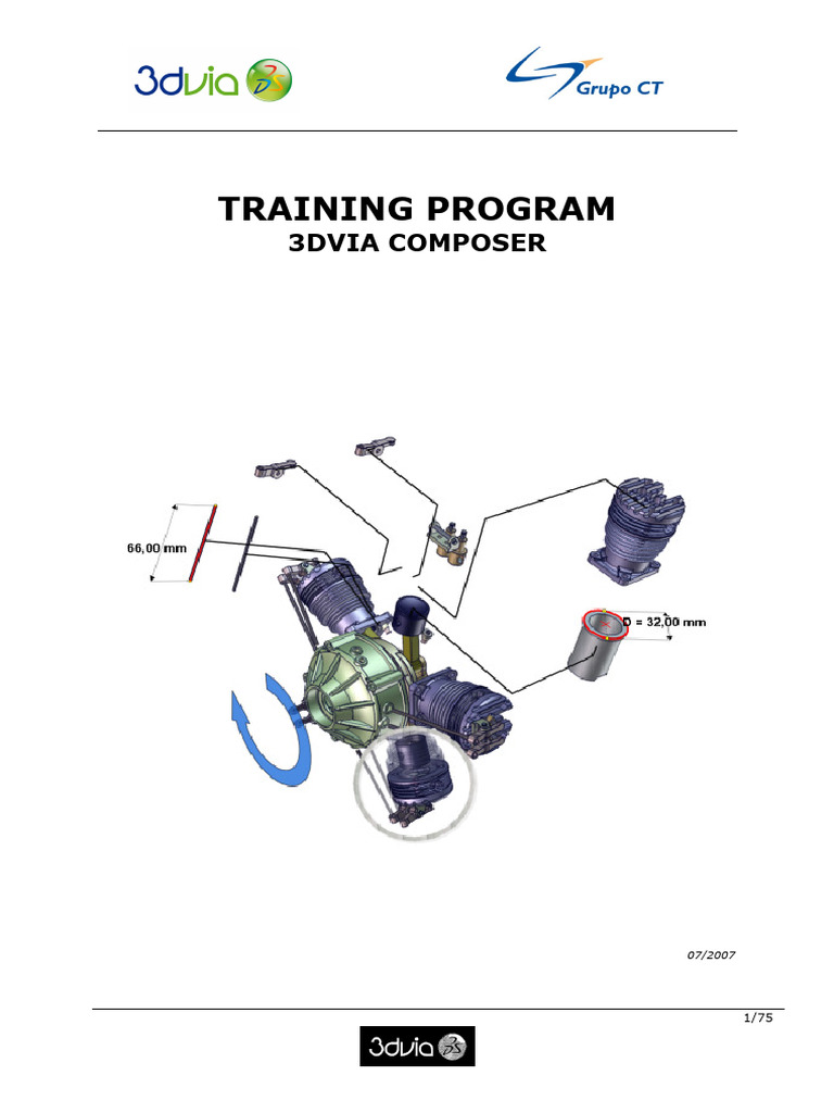 3DVia Composer Documentation Eng | PDF | Texture Mapping | Rotation