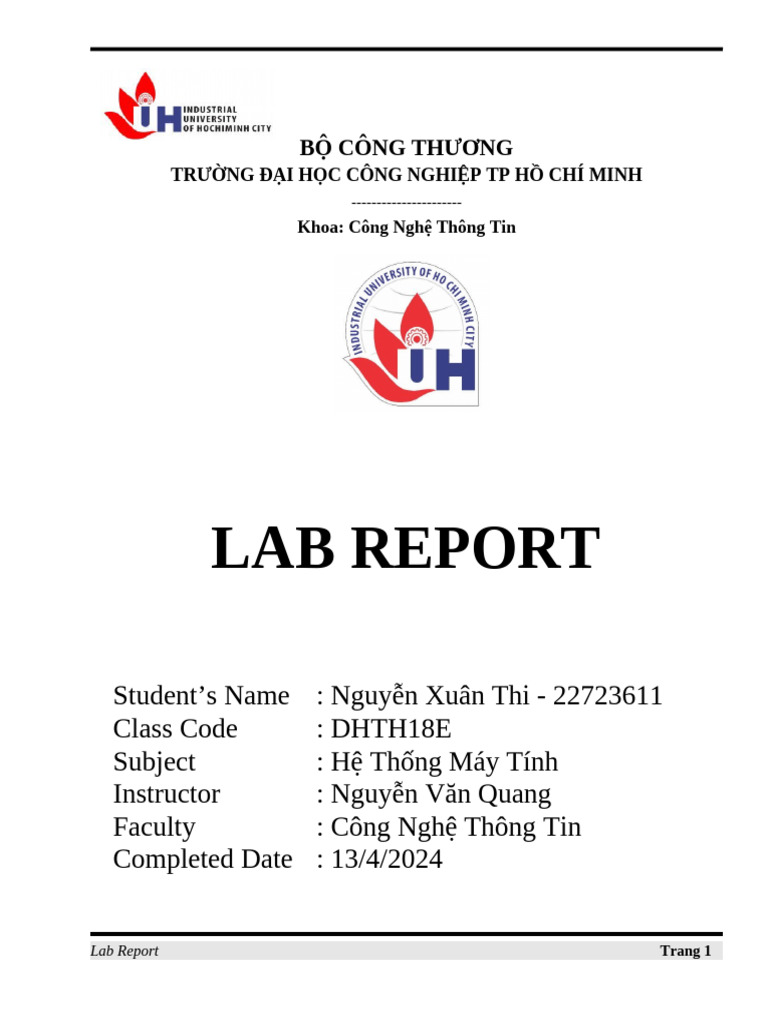 Lab7 NguyenXuanThi 22723611 | PDF