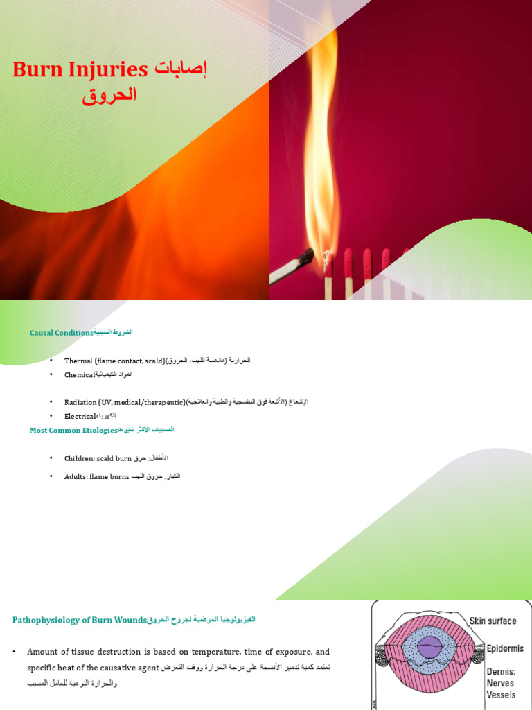 Lecture 9 Burn Injuries | PDF