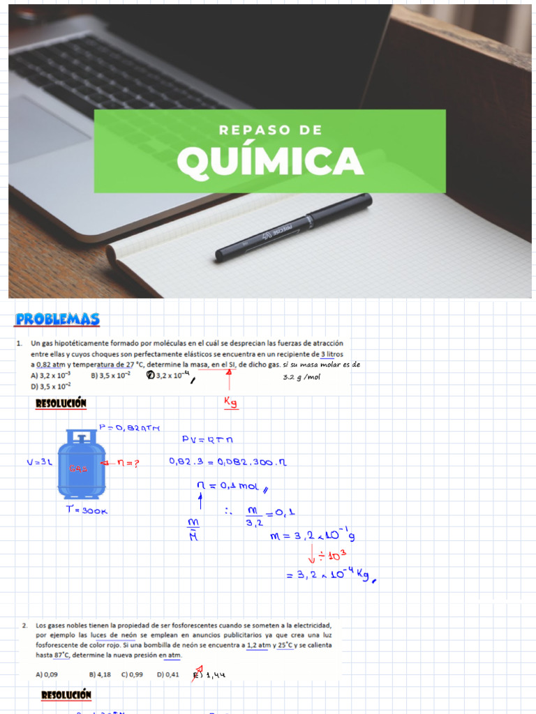 S2 QUÍMICA TEORIA | PDF