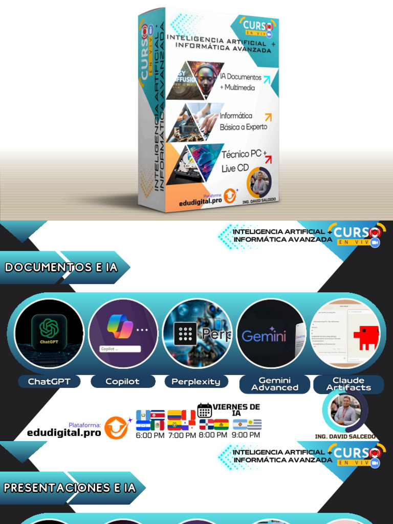 Temario + IA+Informatica Avanzada | PDF | Inteligencia artificial | Inteligencia (IA) y semántica