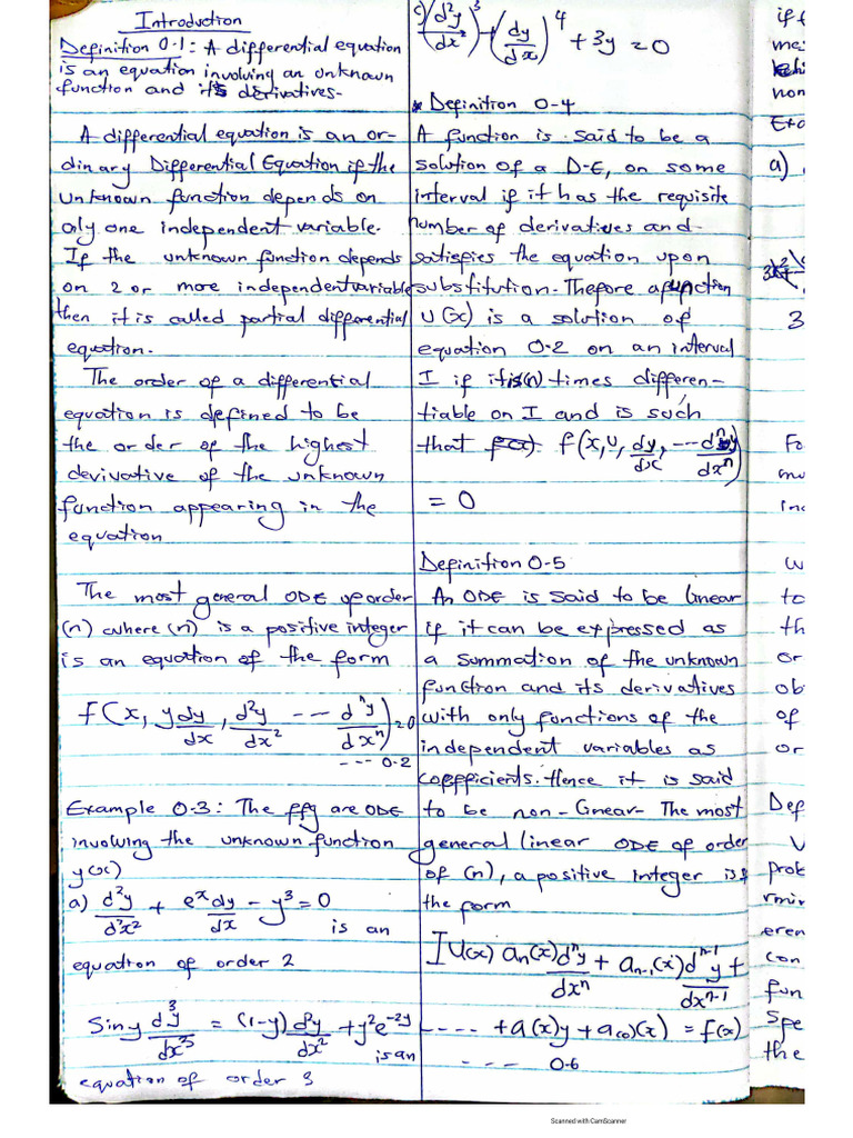 Mat 341 Note PDF | PDF