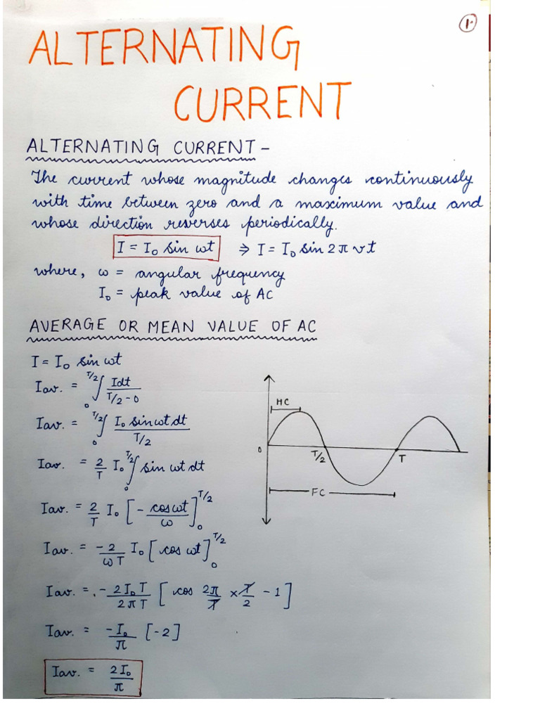 AC Handwritten | PDF