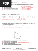 AP Precalc 2.5 | PDF | Exponential Function | Function (Mathematics)
