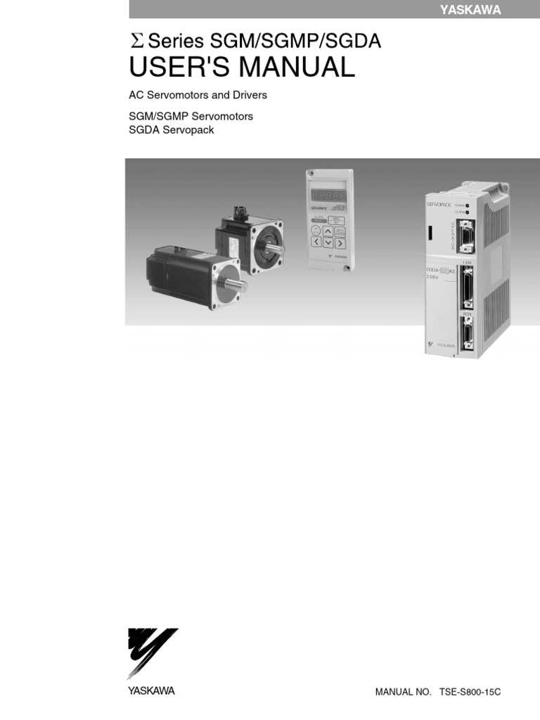 SGDA-SGM-SGMP Manual | PDF | Servomechanism | Feedback