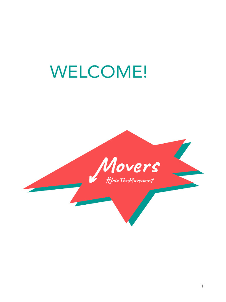 Movers Programme Lesson Material | PDF | Sustainability | Sustainable ...