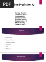 Crime Prediction Project Report | PDF | Cluster Analysis | Machine Learning