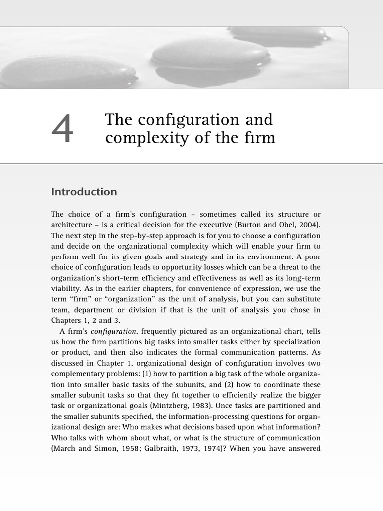 The-configuration-and-complexity-of-the-firm | PDF | Matrix ...
