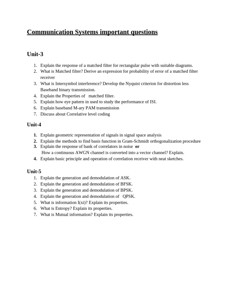 CS Important Questions | PDF | Computers