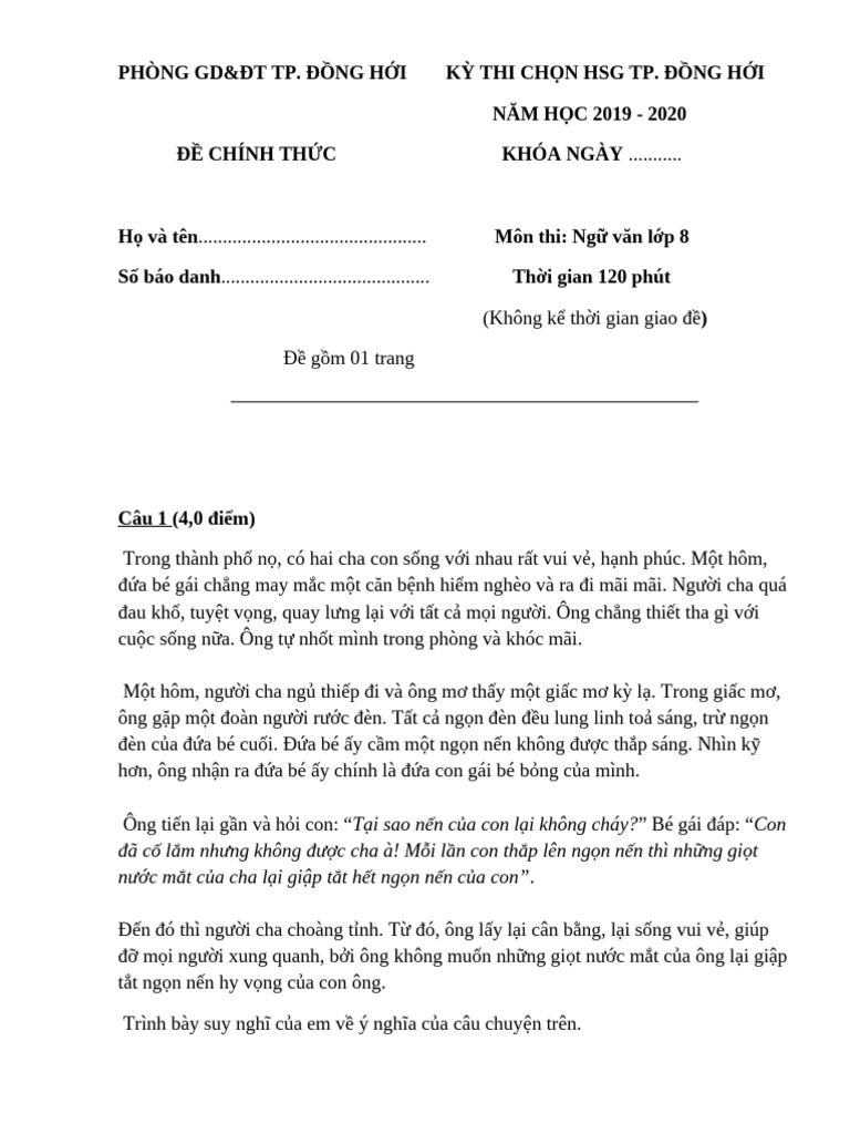 De HSG 8.19 20 Luyen So 22 | PDF